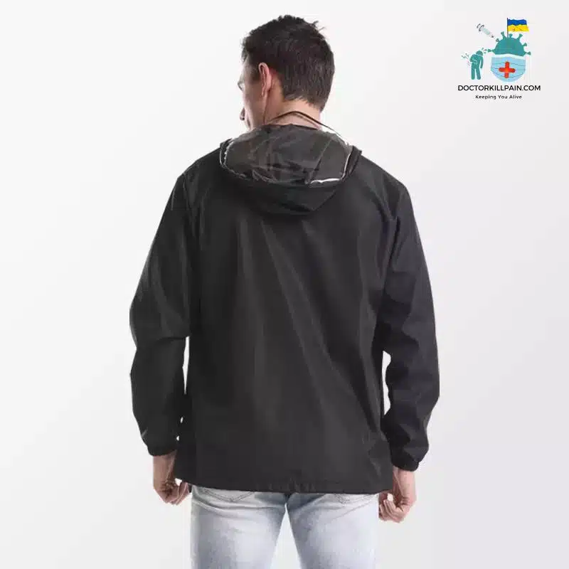 Jacket with Face Mask | Dr. Kill Pain | DrKillPain.com