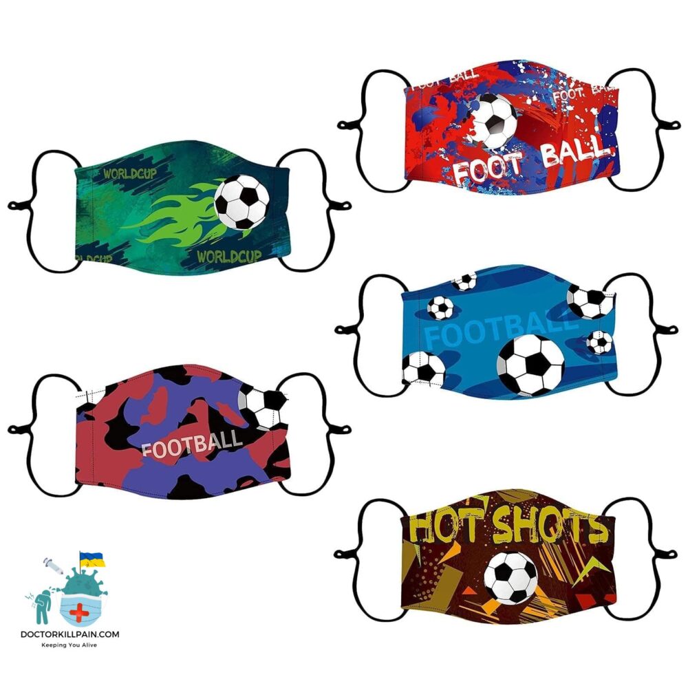 Soccer Face Masks For Kids /DrKillPain