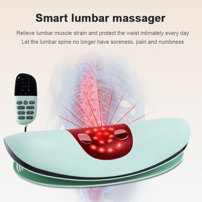 Smart Electric Massager for Lumbar Pain Relief: No Back Pain